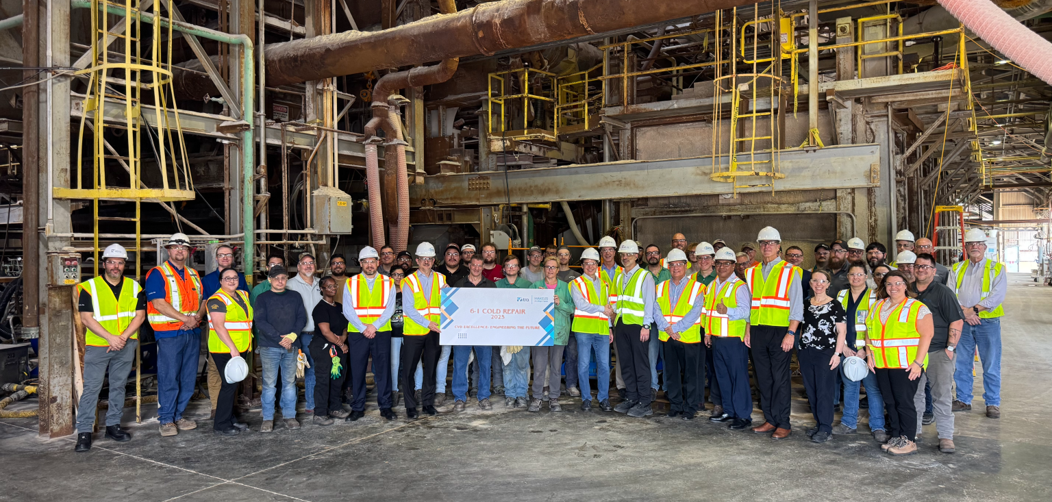 VAG Begins Heat Up of Line #1 in Carlisle – Vitro